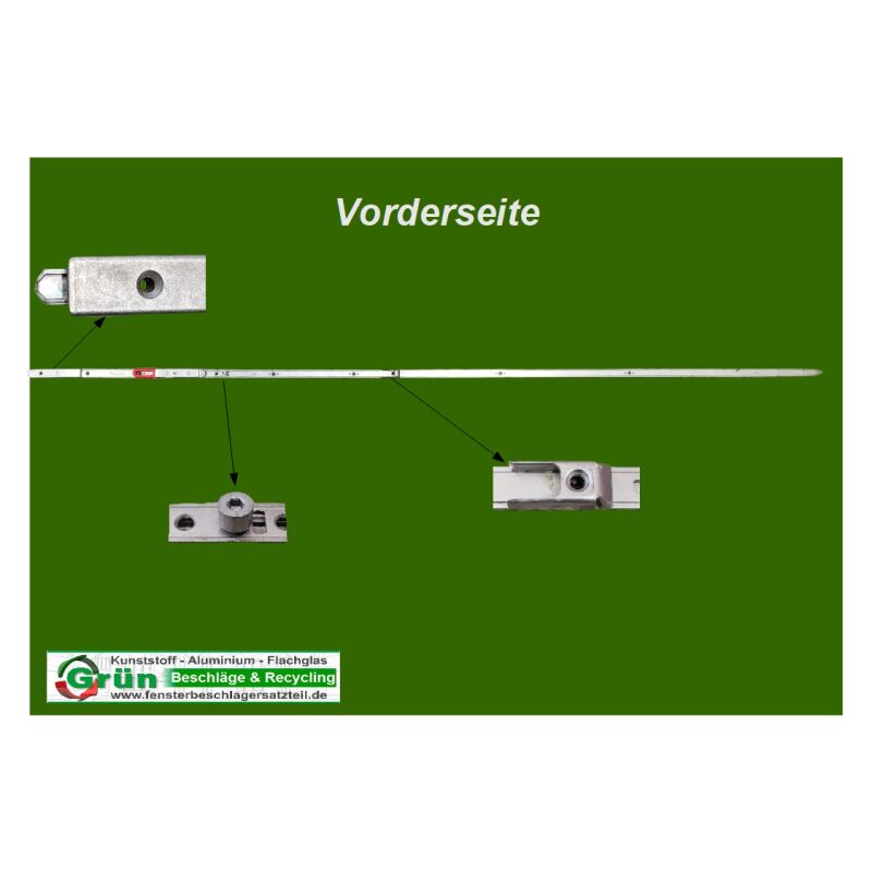 ROTO NT Stulpflügelgetriebe Euronut 7/8 Gr.1490/335 | FFH 1401-1600 m ...