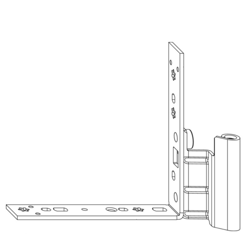 MACO Eckband Falzeckband DT ohne ÜV, 12/18- 9 mm, silber Gelb verzink, 10,58