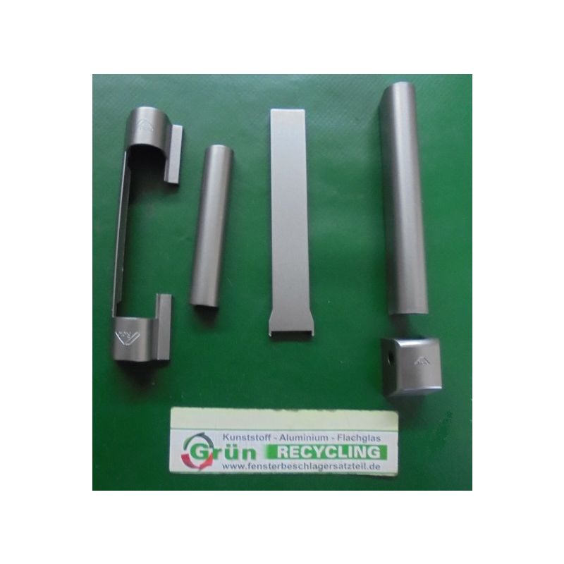 ROTO NX Abdeckkappen Set ADK P , Titan Matt R013 Raum2R5LS/2, 7,64