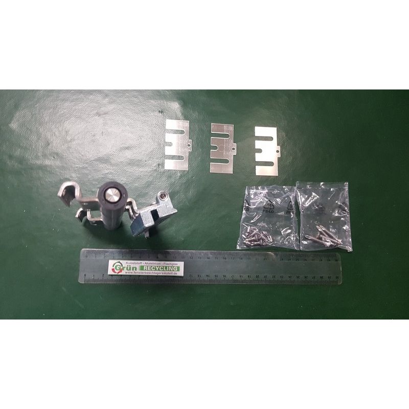 WICONA Rollenband 3-teilig Edelstahl Länge 167mm FachP3152, 304,59