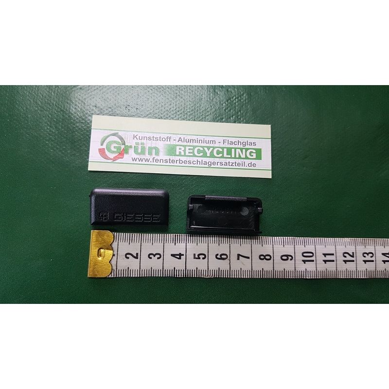 GIESSE Wasserkappe H462501 , 34 x 16mm , Klemmabstand 31mm, schwarz F ...
