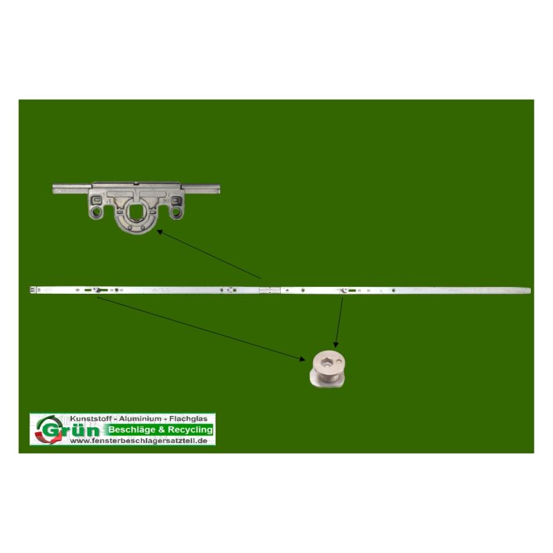 ROTO NT DK | Konstant | Dorn15 | GR 1090 | FFH 1001-1200 mm | Griffhö ...